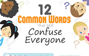 12 Common Words That Still Confuse Everyone (Infographic)